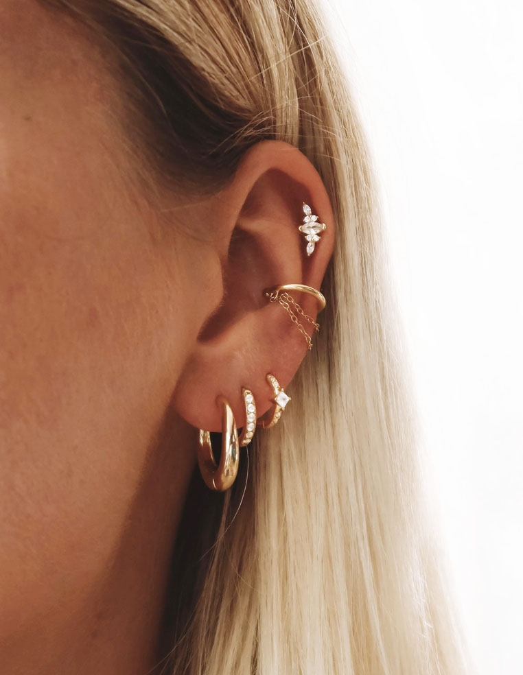 Boucle D oreille Piercing PIA Boucle D oreille Piercing PIA